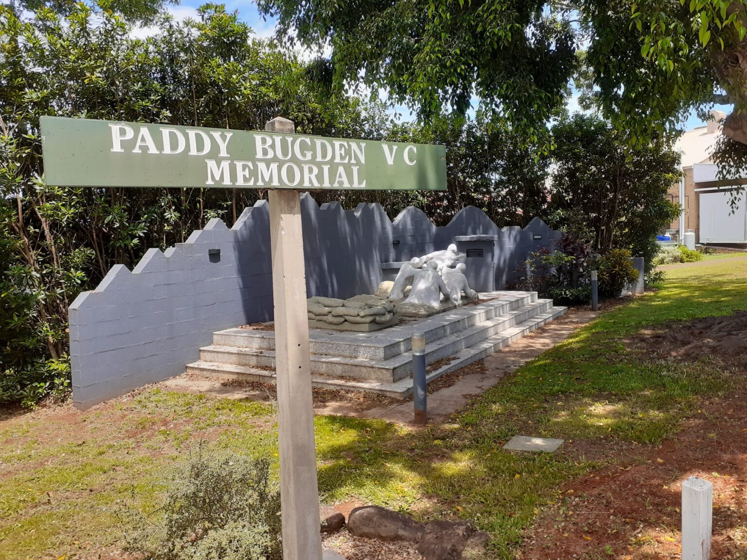 Visit to Alstonville – Home of Paddy Bugden VC - 31st Infantry ...