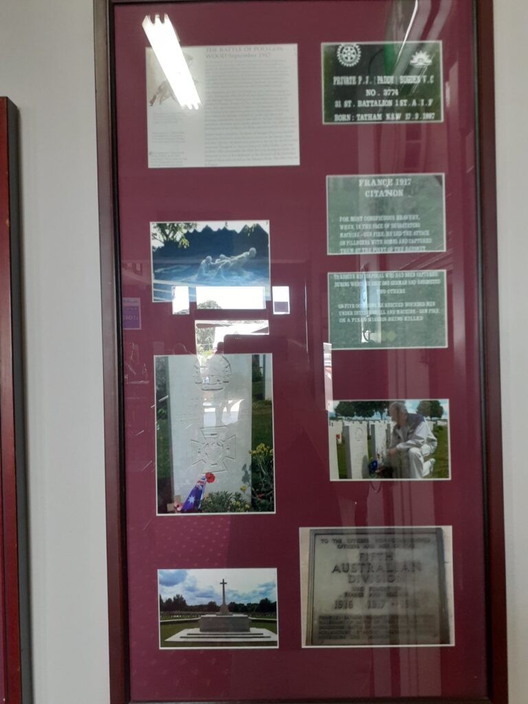 Visit to Alstonville – Home of Paddy Bugden VC - 31st Infantry ...