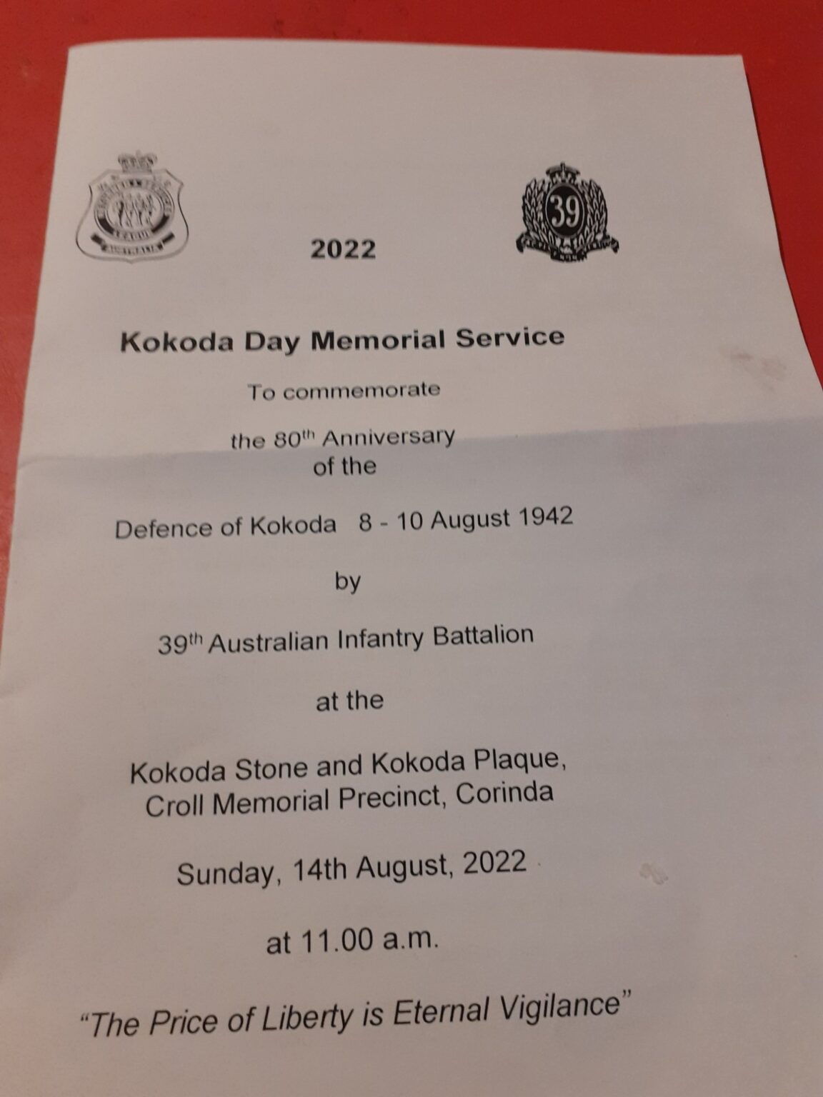 31st Infantry Battalion Association – 31st Infantry Battalion Association