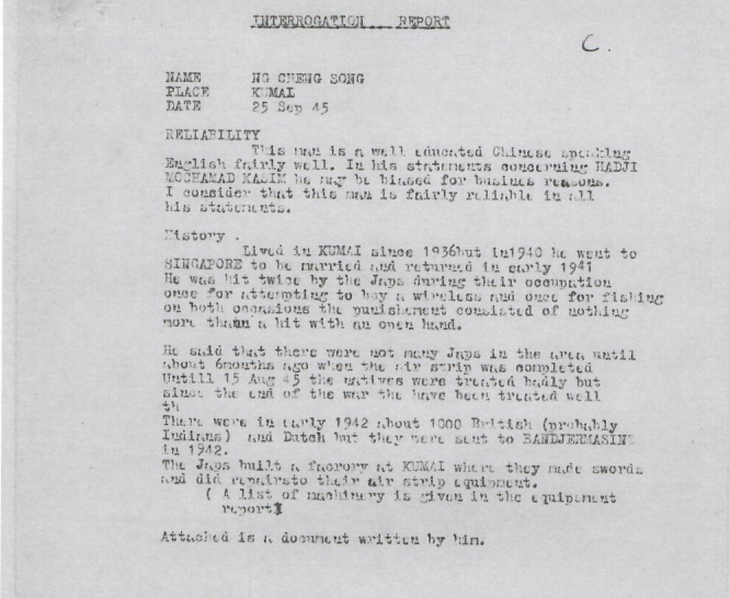 Lt R A Lewis – Japanese Surrender at Kotawaringin – Borneo - 31st ...