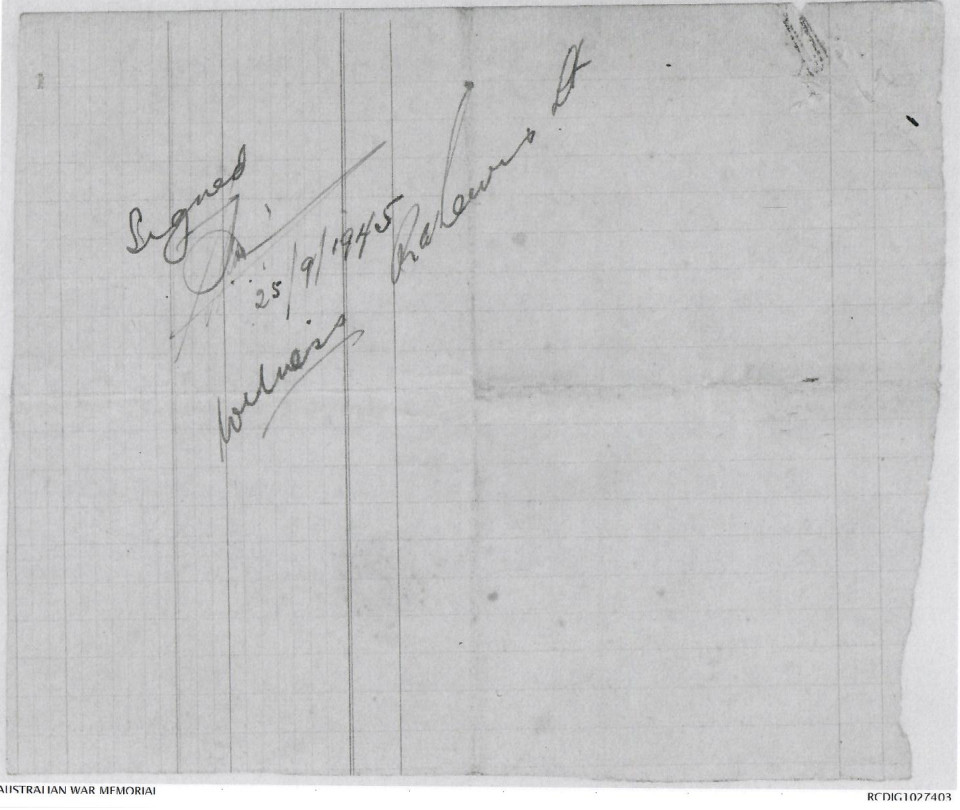 Lt R A Lewis – Japanese Surrender at Kotawaringin – Borneo - 31st ...