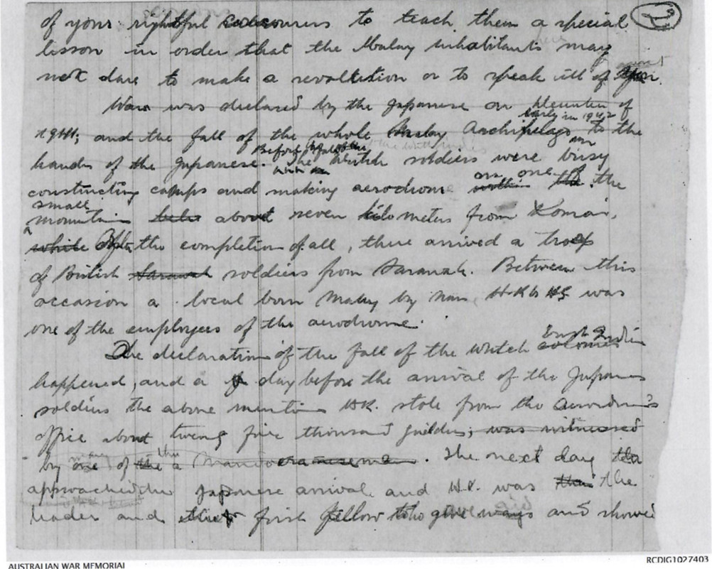 Lt R A Lewis – Japanese Surrender at Kotawaringin – Borneo - 31st ...