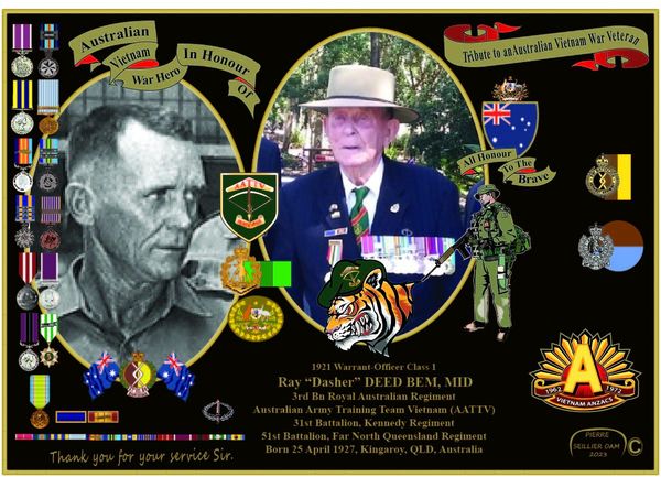WO1 Ray “Dasher” Deed BEM - 31st Infantry Battalion Association