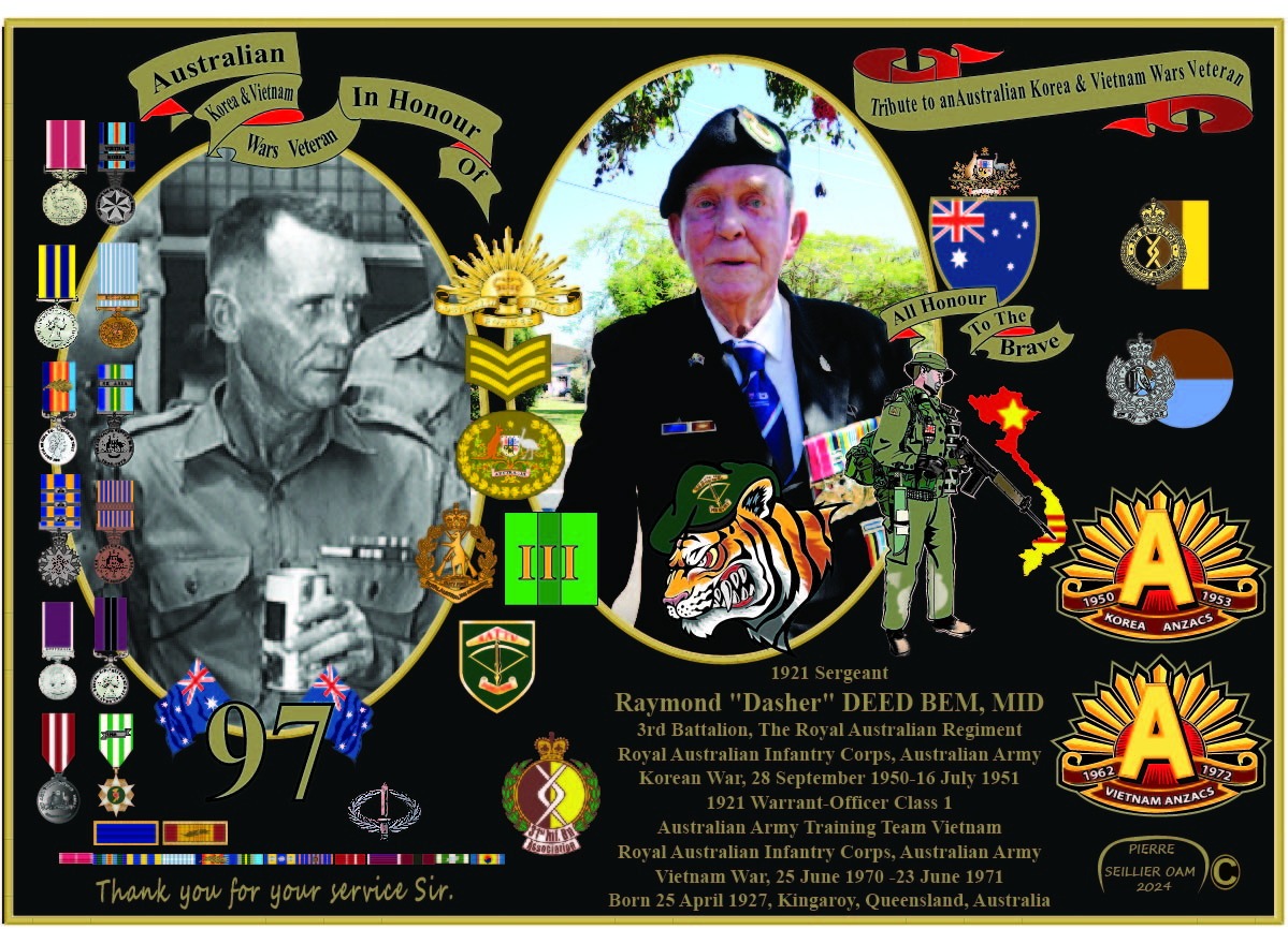 Birthday Wishes to Ray “Dasher” Deed BEM - 31st Infantry Battalion ...