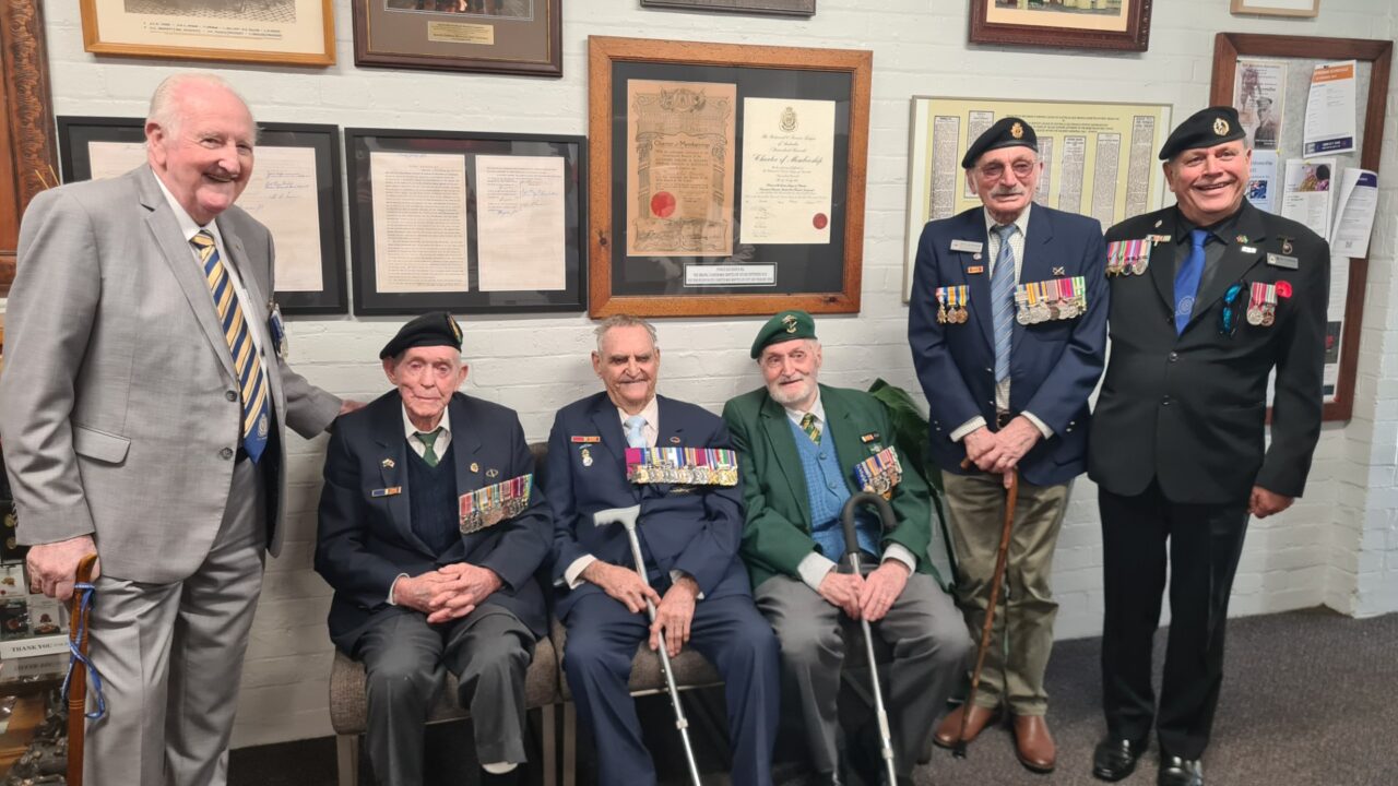 Vale – WO1 Ray “Dasher” Deed BEM MID - 31st Infantry Battalion Association